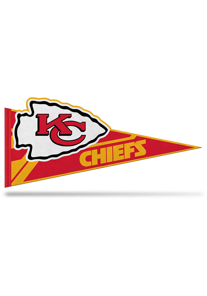 Kansas City Chiefs RED NFL Logo Pennant Pennant - 7143004