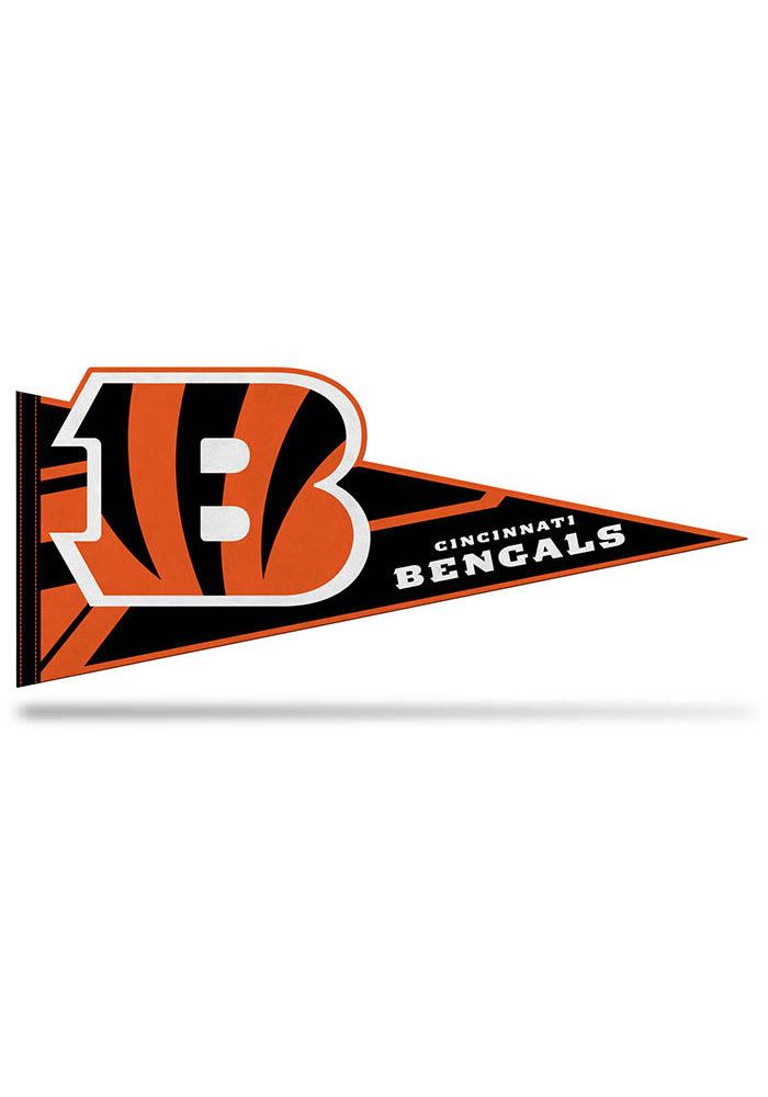Cincinnati Bengals ORANGE NFL Logo Pennant Pennant - 7143005