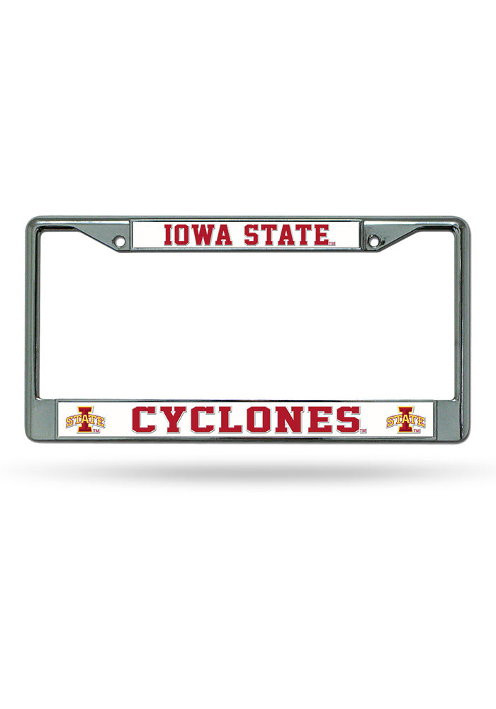 Iowa State Cyclones License Plate Frame - Iowa State Cyclones RED ...