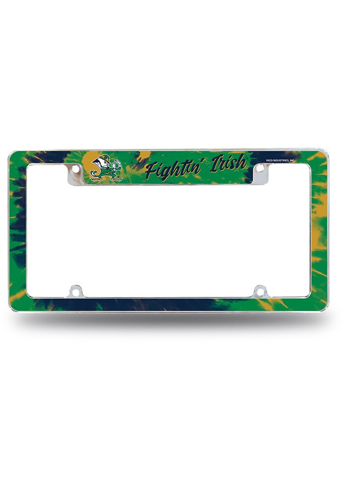 Notre Dame Fighting Irish License Plate Frame - Notre Dame Fighting ...