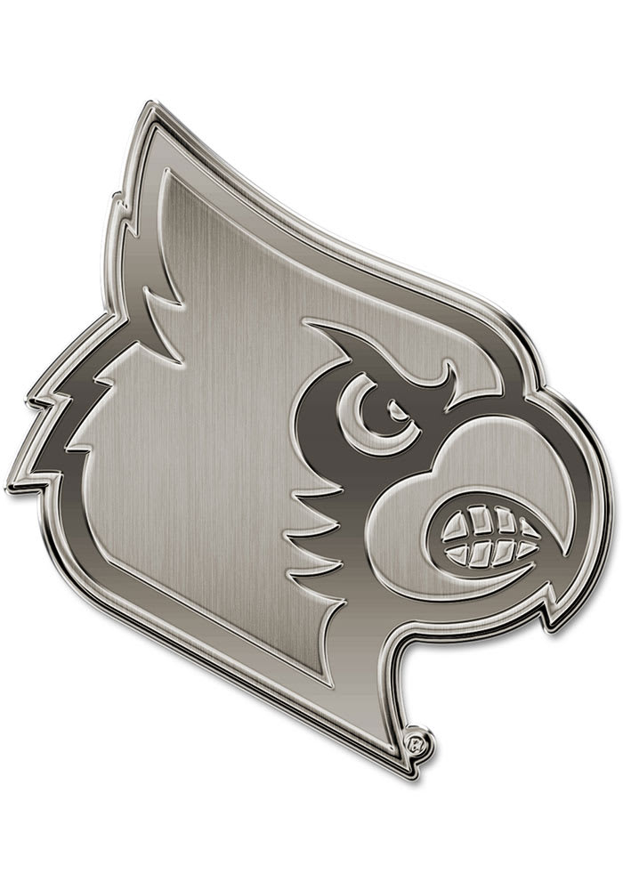 Louisville Cardinals Red Antique Car Emblem - 7143819