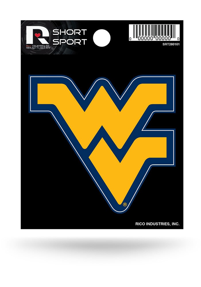 West Virginia Mountaineers NAVY Sports Auto Decal - 7143911