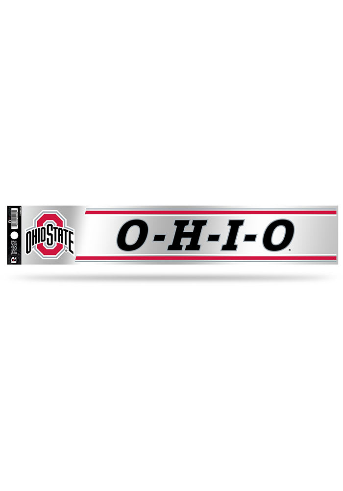 SCARLET Ohio State Buckeyes Tailgate Decal - 7143966