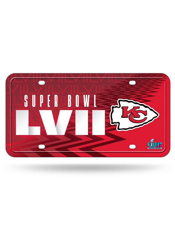 Kansas City Chiefs License Plate- Kansas City Chiefs 2022 SB Bound ...