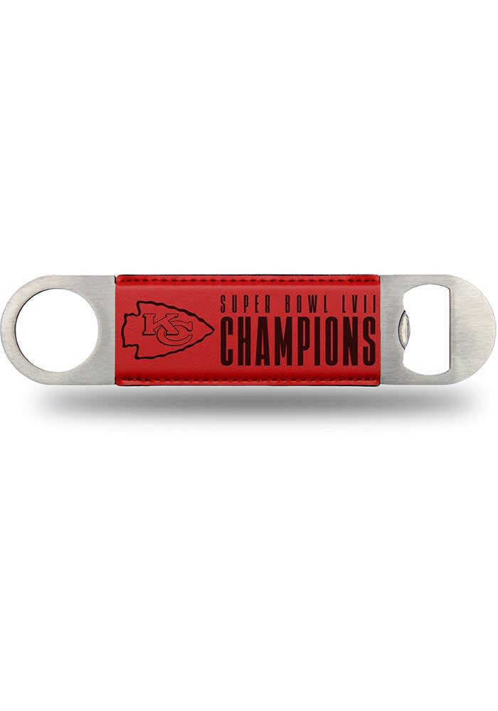 Kansas City Chiefs 2022 SB Champs Bar Blade Bottle Opener