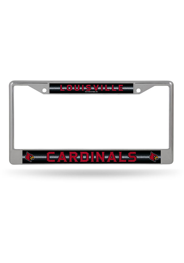 Louisville Cardinals License Plate Frame - Louisville Cardinals Red ...