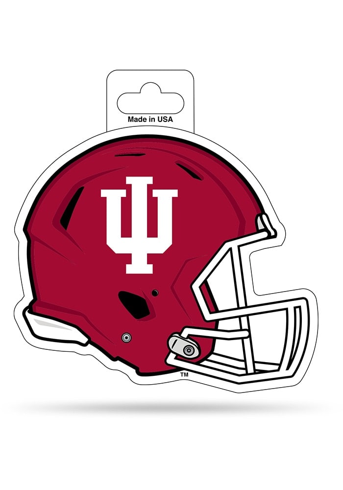 CRIMSON Indiana Hoosiers Die Cut Helmet Decal - 71440277