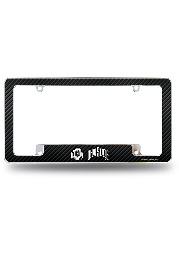 Ohio State Buckeyes License Plate Frame - Ohio State Buckeyes SCARLET ...