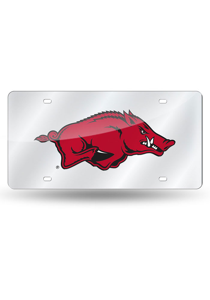 Arkansas Razorbacks License Plate- Arkansas Razorbacks CARDINAL Acrylic ...