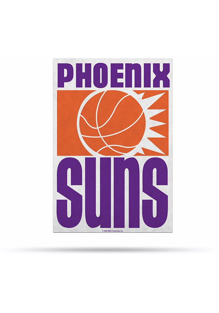 Phoenix Suns ORANGE Retro Shape Cut Pennant - 7144671