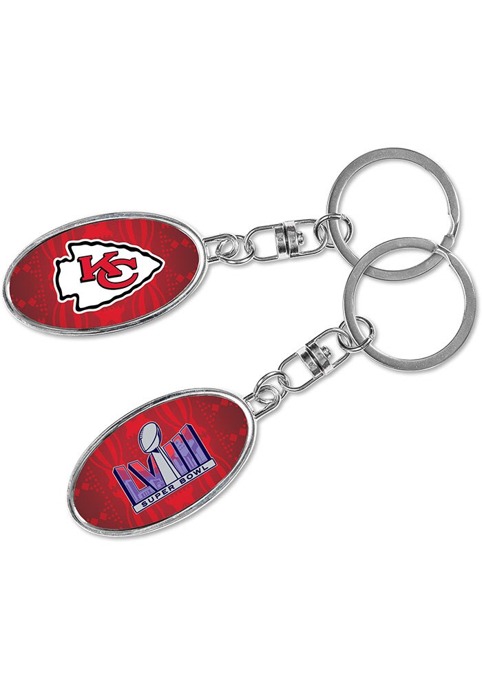 Kansas City Chiefs Red SB LVIII Bound Keychain - 7144750