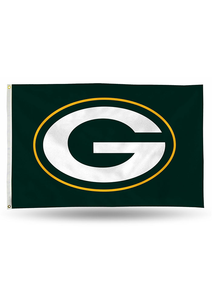 Green Bay Packers Silk Screen GREEN Silk Screen Grommet Flag - 7145446