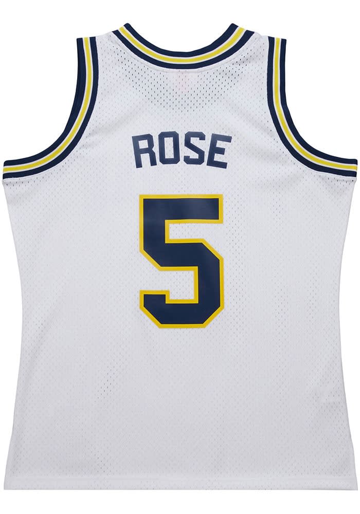 Jalen Rose Michigan Wolverines White Jalen Rose Swingman Jersey - 7146021