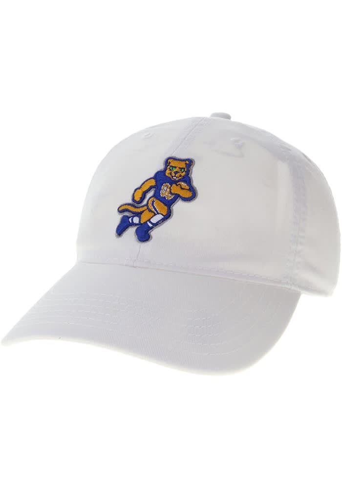 Pitt Panthers White Pitt Roc Football EZA Adjustable Adjustable Hat ...