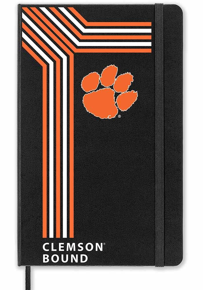 Clemson Tigers BLACK School Bound team logo Notebook and Folder - 7217242
