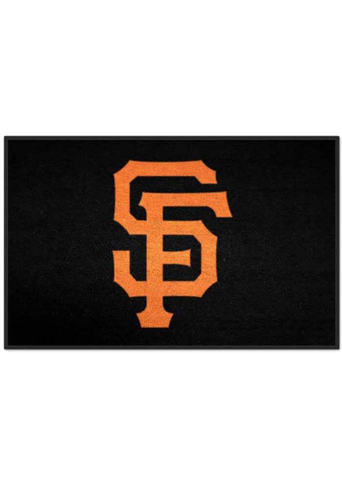 San Francisco Giants Cap Logo Interior Rug BLACK - 722791512