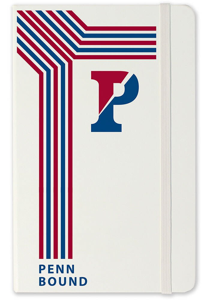 Pennsylvania Quakers White School Bound team logo Notebook and Folder ...