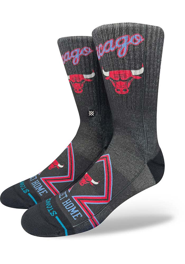 Chicago Bulls Stance Red 2025 City Edition Mens Crew Socks - 726845240