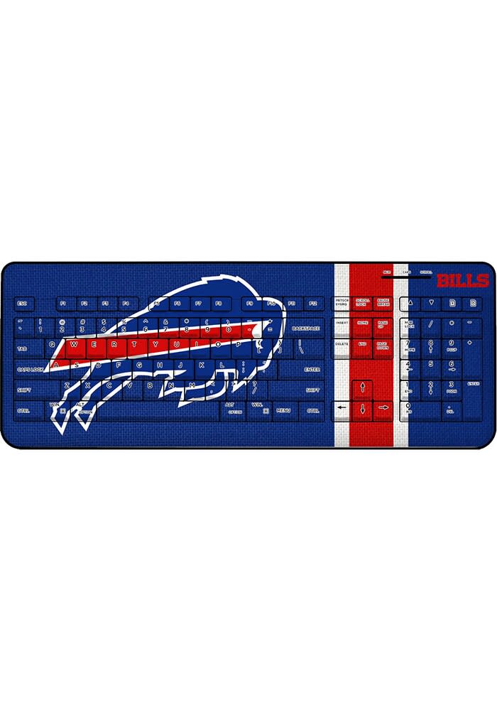 Buffalo Bills BLACK Stripe Wireless Keyboard - 73028137