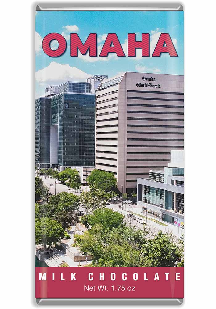 Omaha Red Chocolate Bar Candy - 7360011