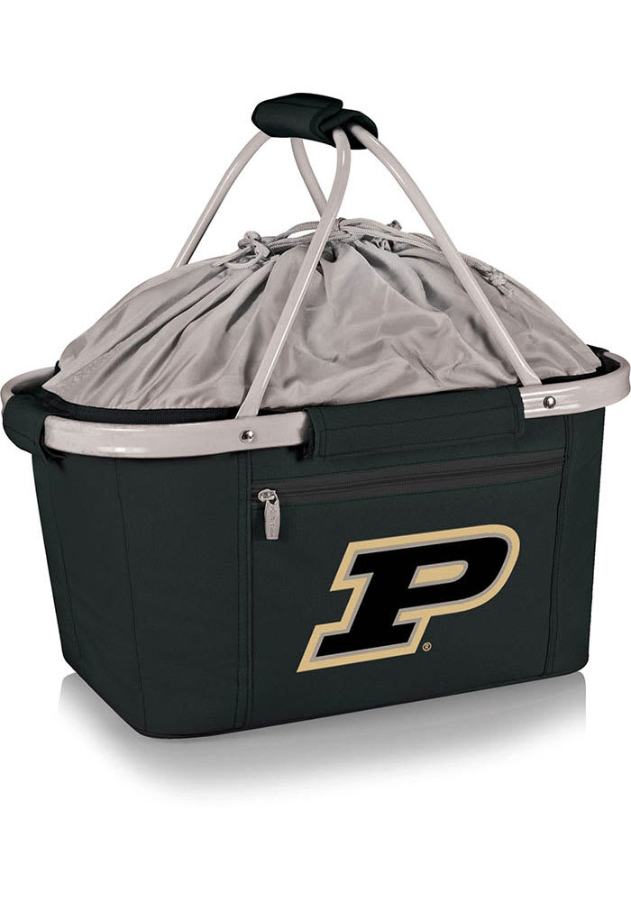 Purdue Boilermakers BLACK Metro Collapsible Basket Cooler - 74200262