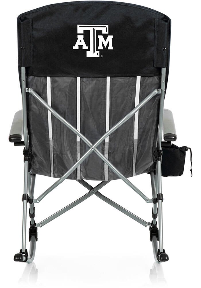 Texas A&M Aggies BLACK Rocking Camp Folding Chair - 74200620