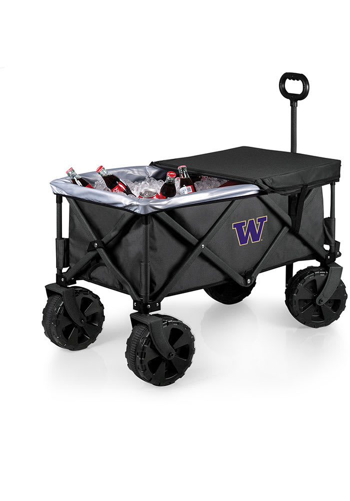 Washington Huskies GRAY Adventure Elite All-Terrain Wagon Cooler - 74201022