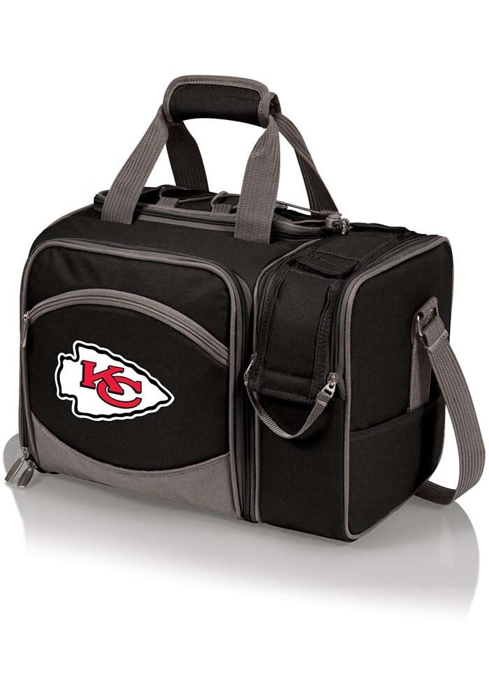 Kansas City Chiefs BLACK Malibu Picnic Cooler - 74201361