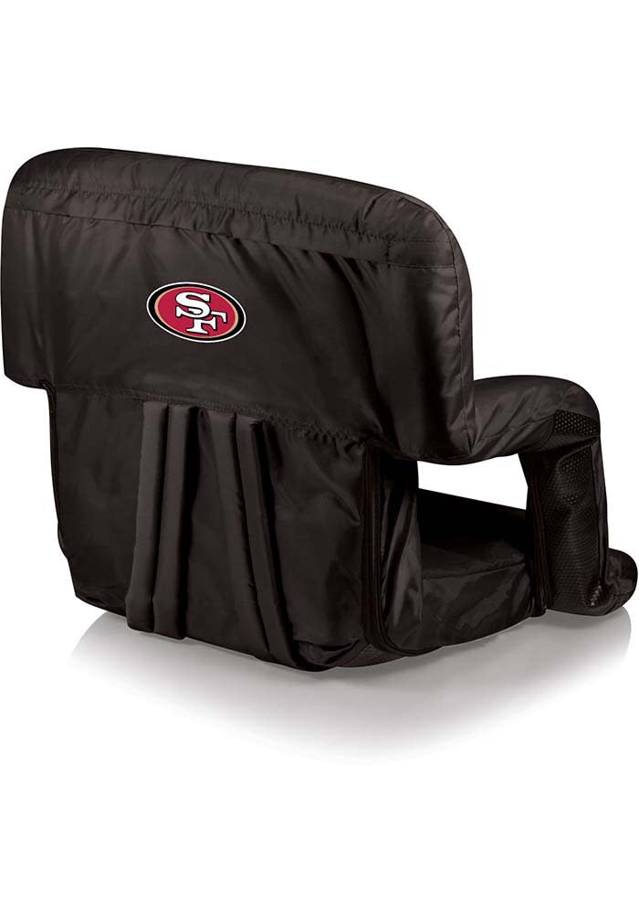 San Francisco 49ers BLACK Ventura Reclining Stadium Seat - 74201892