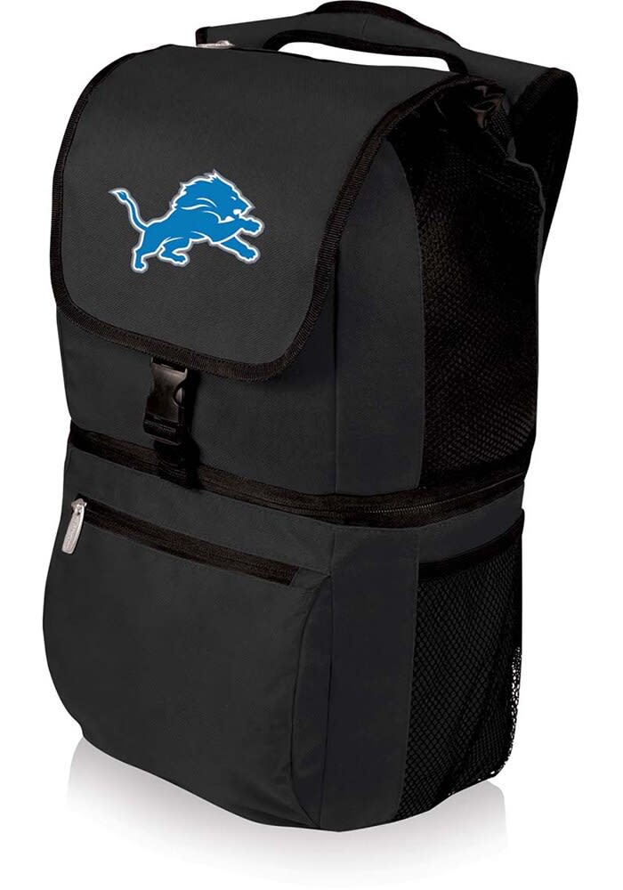 Detroit Lions BLACK Zuma Backpack Cooler - 74202064