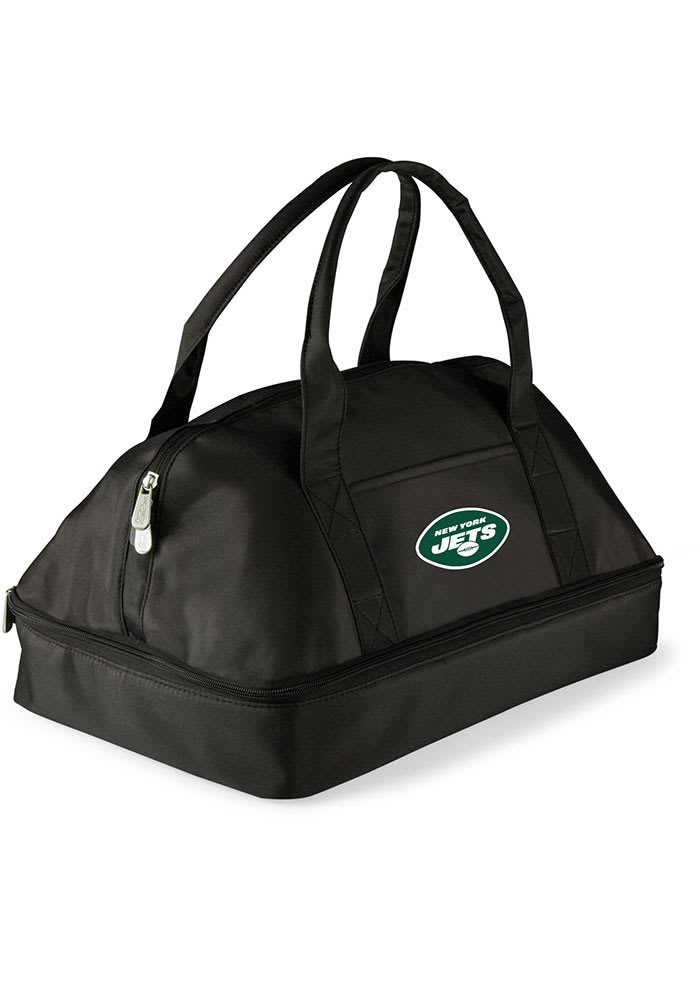 New York Jets BLACK Potluck Casserole Tote Serving Tray - 74202212