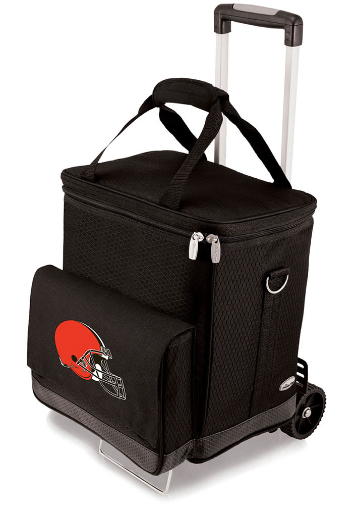 Cleveland Browns Wine Cellar Trolley Cooler - BLACK