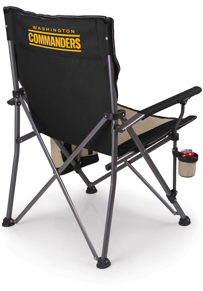 Washington Commanders BLACK Cooler and Big Bear XL Deluxe Chair - 74202794
