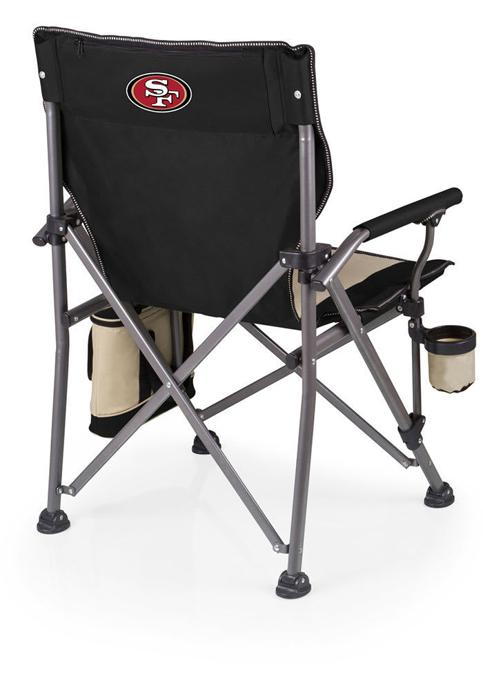 San Francisco 49ers BLACK Outlander Folding Folding Chair - 74203812