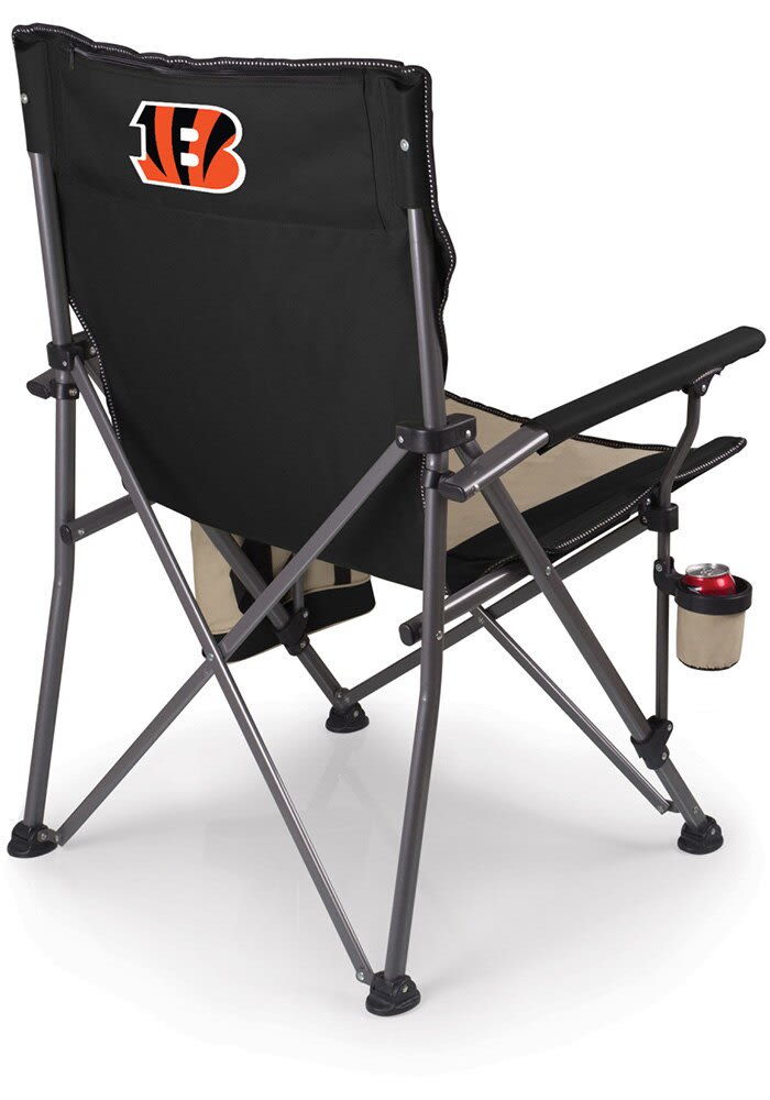 Cincinnati Bengals BLACK Logo Cooler and Big Bear XL Deluxe Chair ...