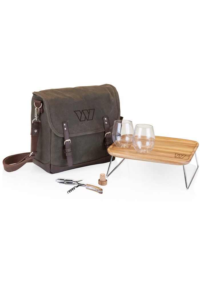 Washington Commanders GREEN Adventure Picnic and Wine Drink Set - 74204580