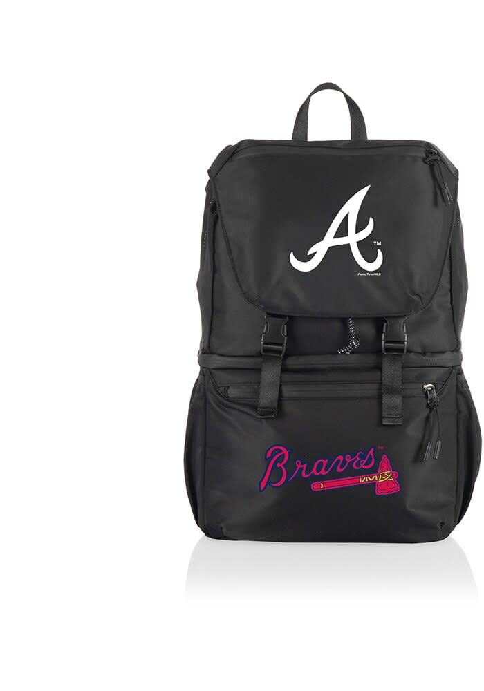 Atlanta Braves Tarana Eco-Friendly Backpack Cooler - BLACK