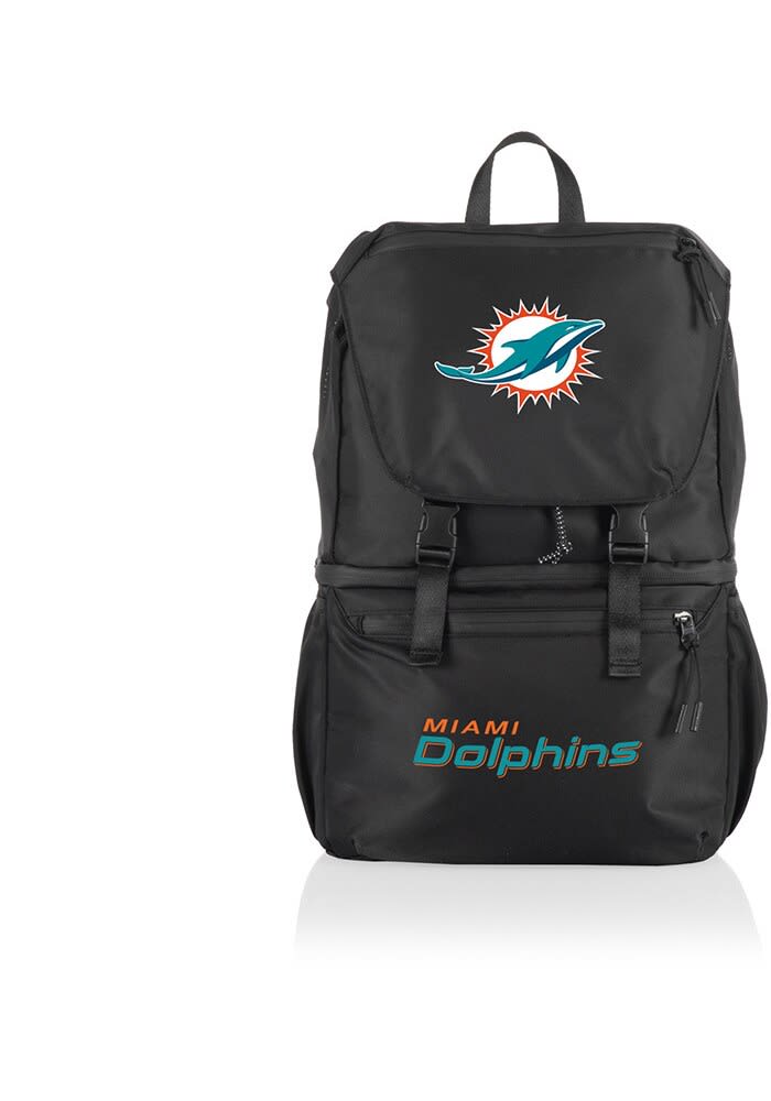 Miami Dolphins BLACK Tarana Eco-Friendly Backpack Cooler - 74204989