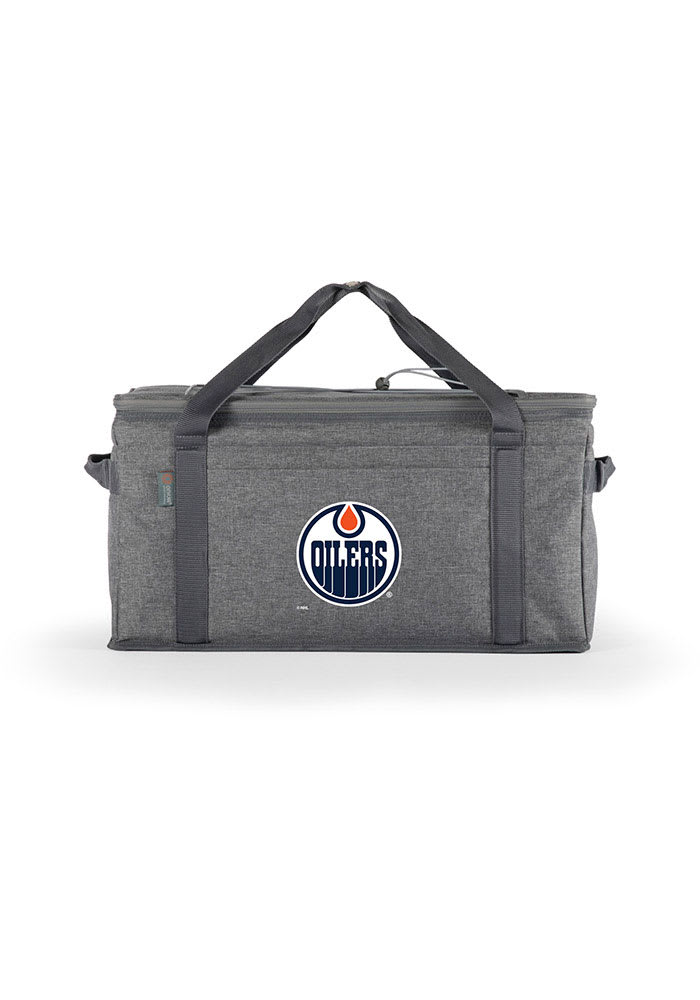Edmonton Oilers GRAY 64 Can Collapsible Cooler - 74205751