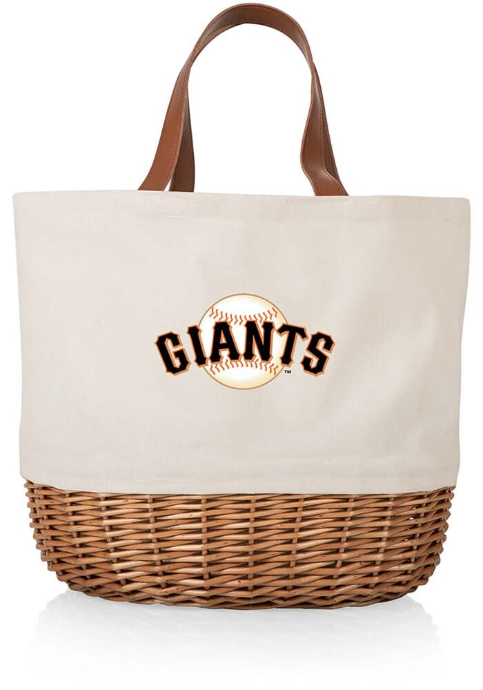 San Francisco Giants Brown Promenade Willow and Canvas Cooler - 7424528