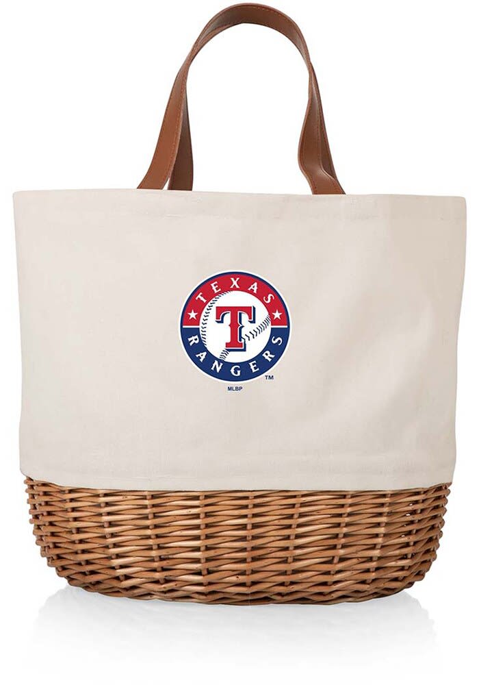 Texas Rangers BROWN Promenade Willow and Canvas Cooler - 7424532