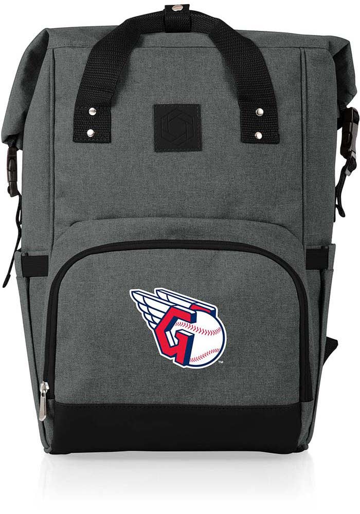 Cleveland Guardians Roll Top Backpack Cooler - GRAY
