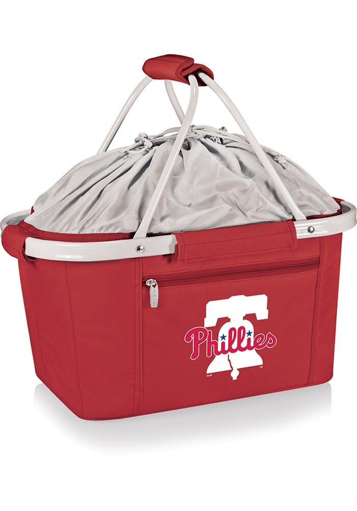 Philadelphia Phillies Red Metro Collapsible Basket Cooler - 7426213