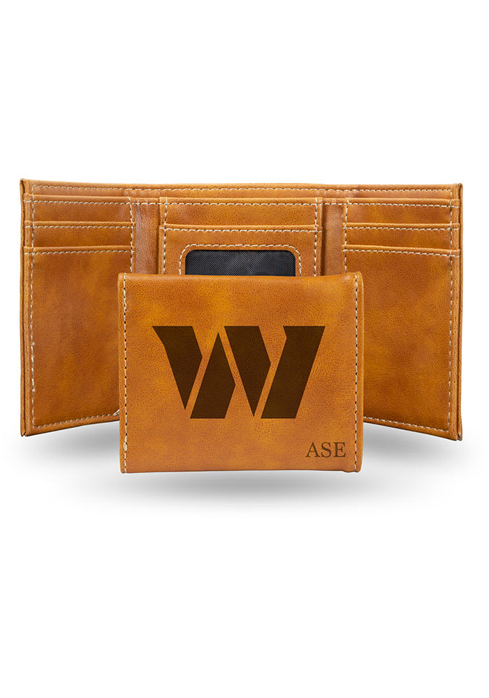 Washington Commanders BROWN Logo Personalized Laser Engraved Mens ...