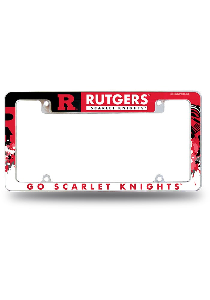 Rutgers Scarlet Knights License Plate Frame - Rutgers Scarlet Knights ...