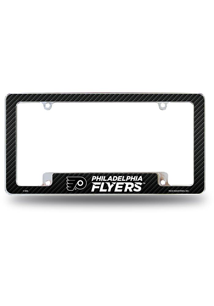 Philadelphia Flyers License Frame- Philadelphia Flyers All Over Carbon ...