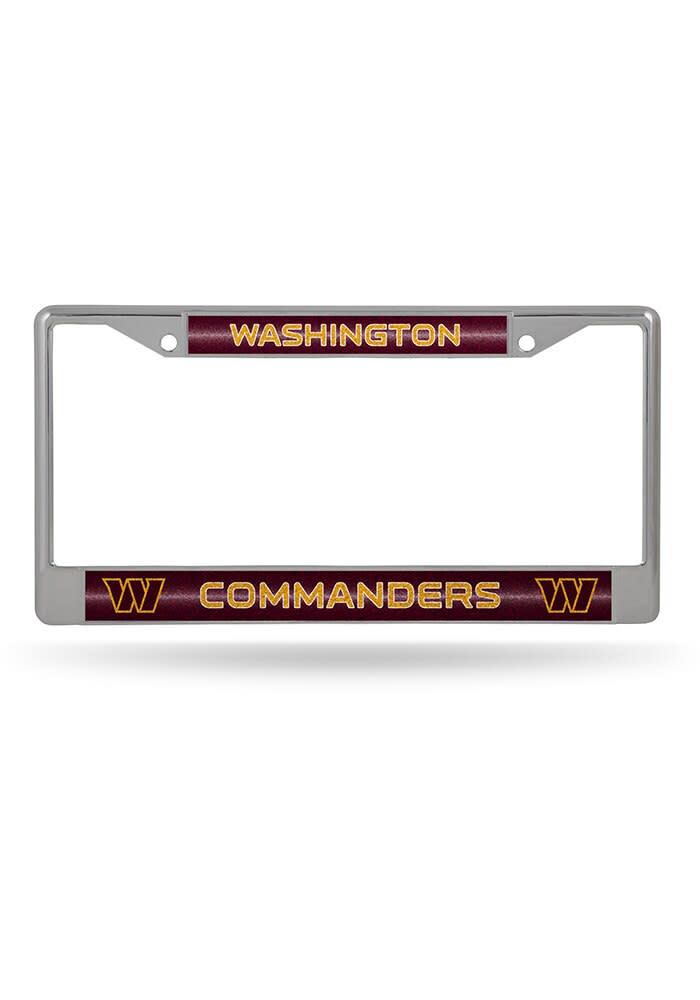 Washington Commanders License Plate Frame - Washington Commanders ...