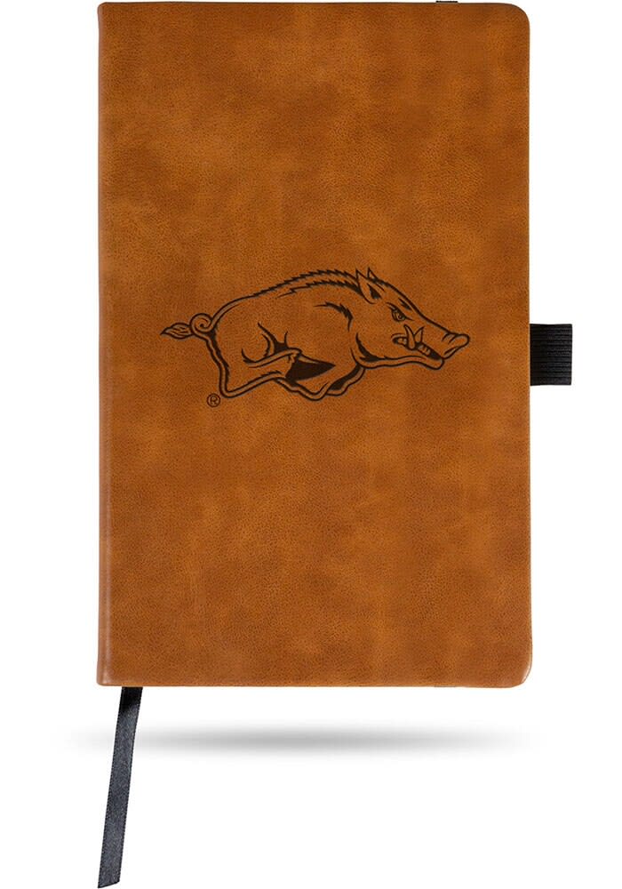 Arkansas Razorbacks BROWN Engraved Notebook and Folder - 74265931