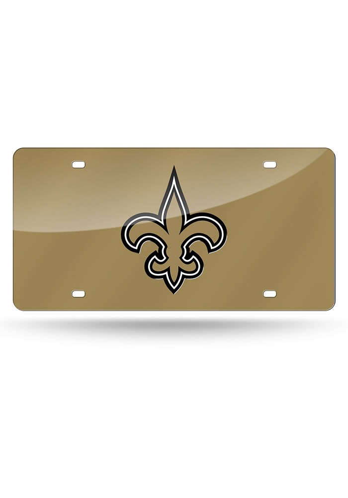 New Orleans Saints License Plate- New Orleans Saints Laser Cut License ...