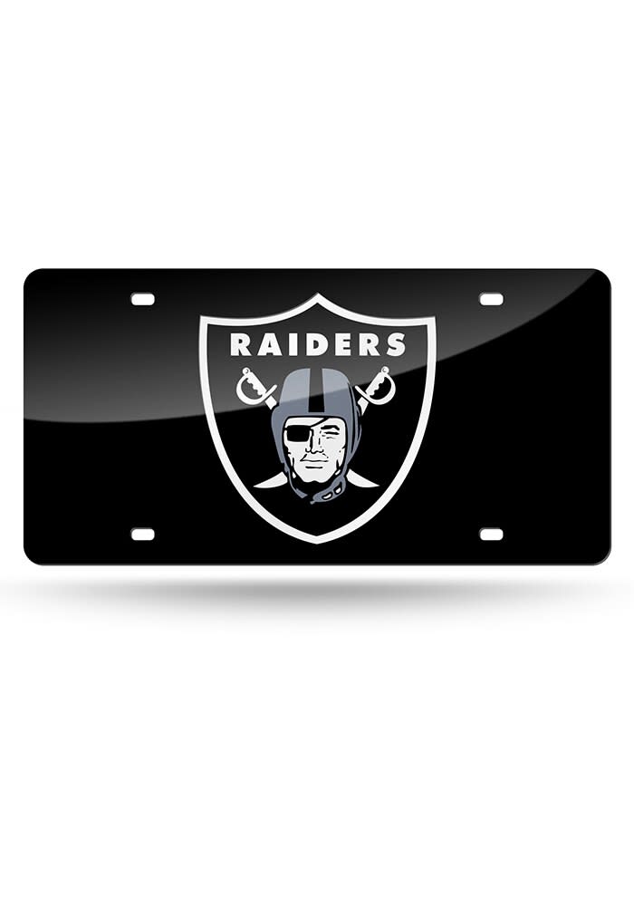 Las Vegas Raiders License Plate- Las Vegas Raiders BLACK Laser Cut ...